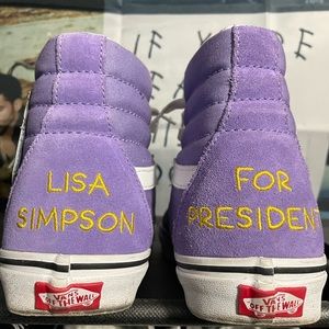 Vans | Shoes | Lisa Simpson For President Vans | Poshmark